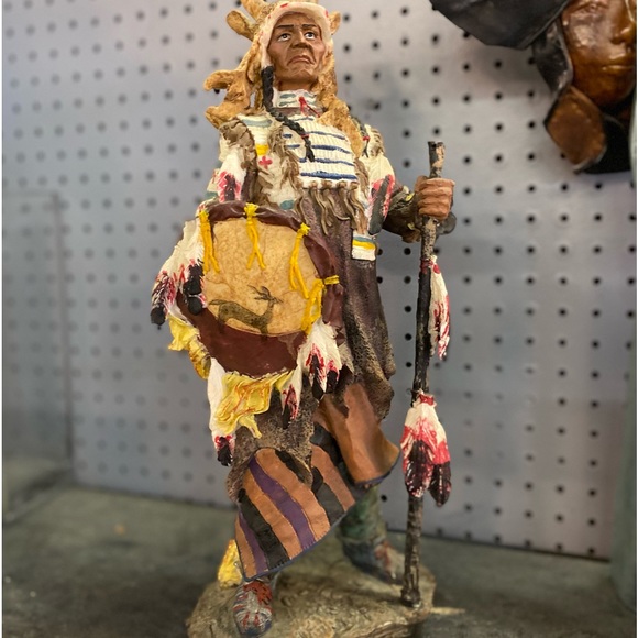 Accents | 17 Native American Full Dress Statue | Poshmark